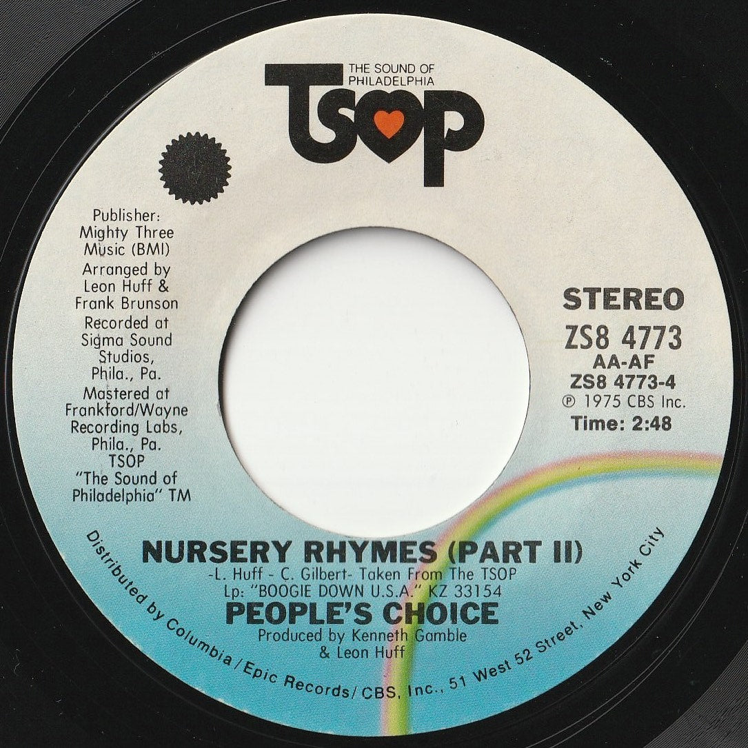 People's Choice - Nursery Rhymes (Part 1) / (Part 2) (7 inch Record ...