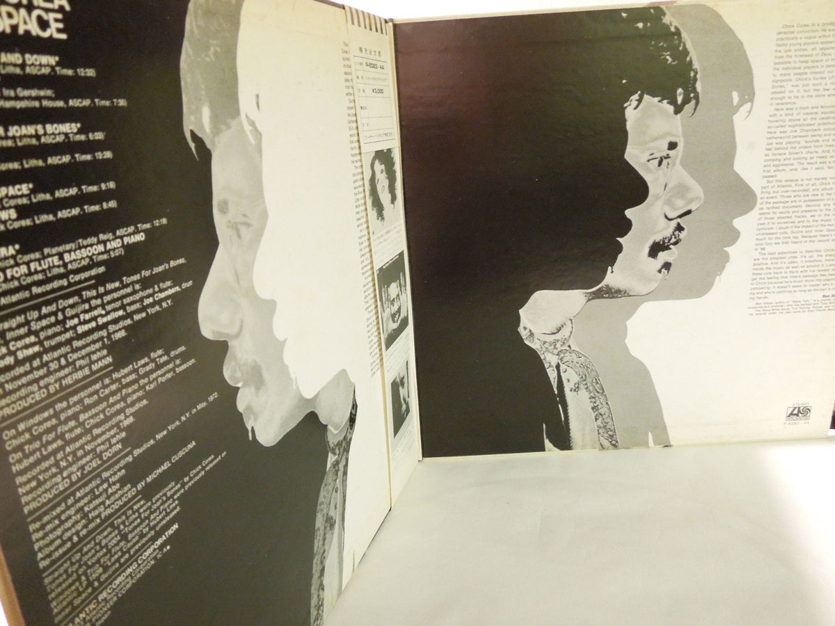 Chick Corea Inner Space Atlantic P-5083~4A – Solidity Records